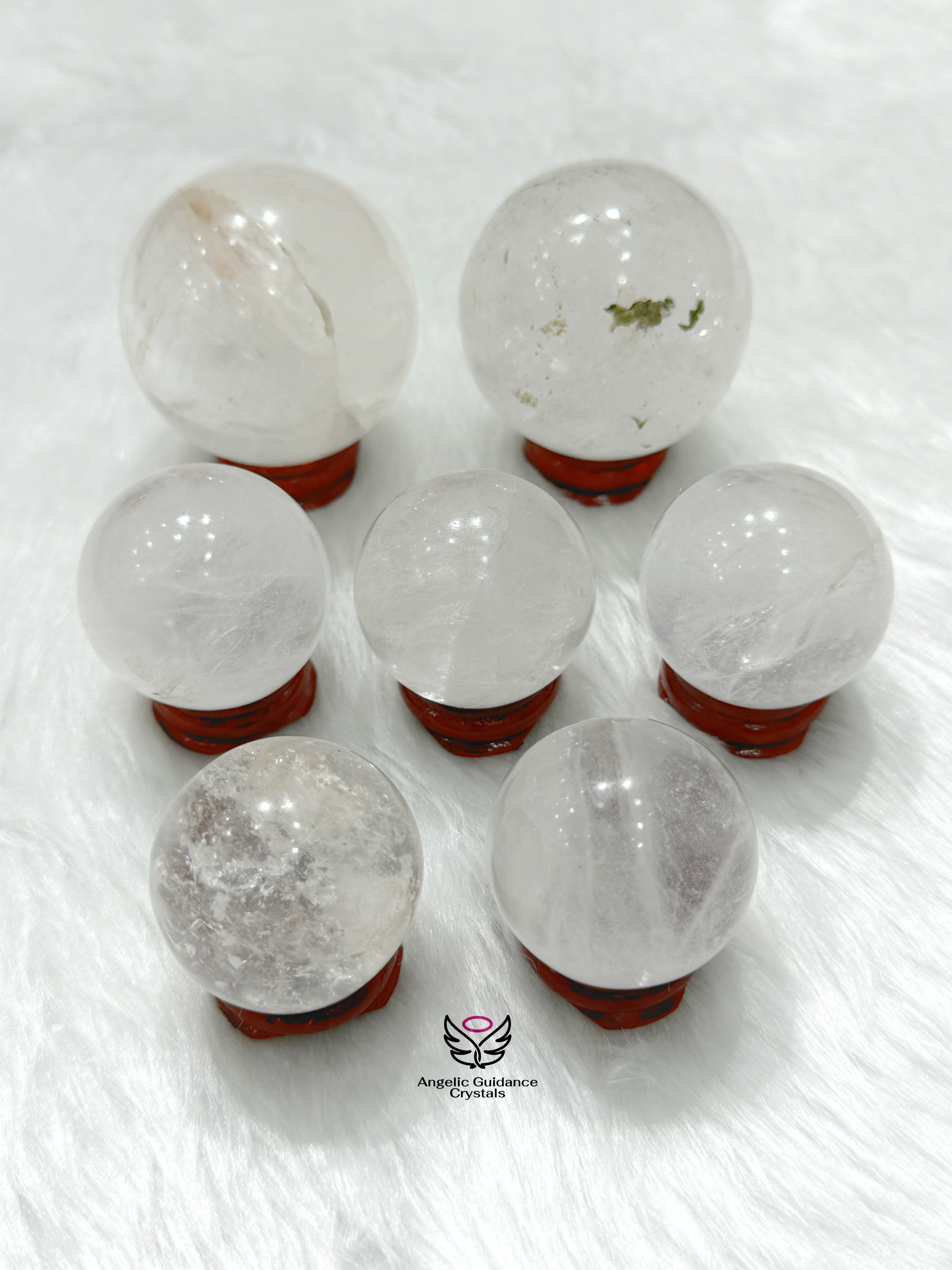 Clear Quartz Sphere – Angelic Guidance Crystals