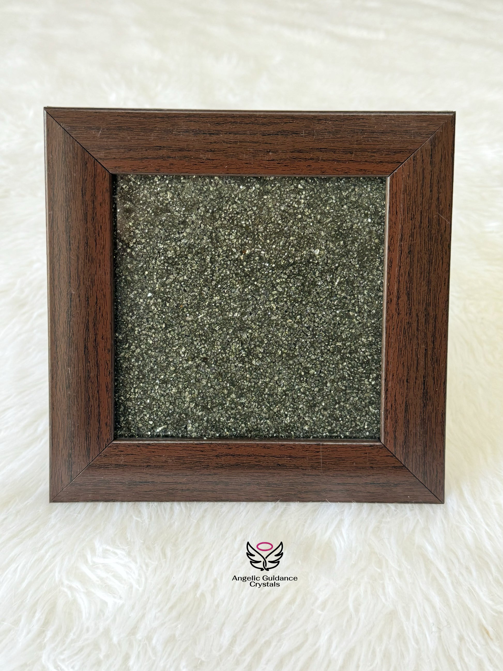 Pyrite Frame for Success – Angelic Guidance Crystals
